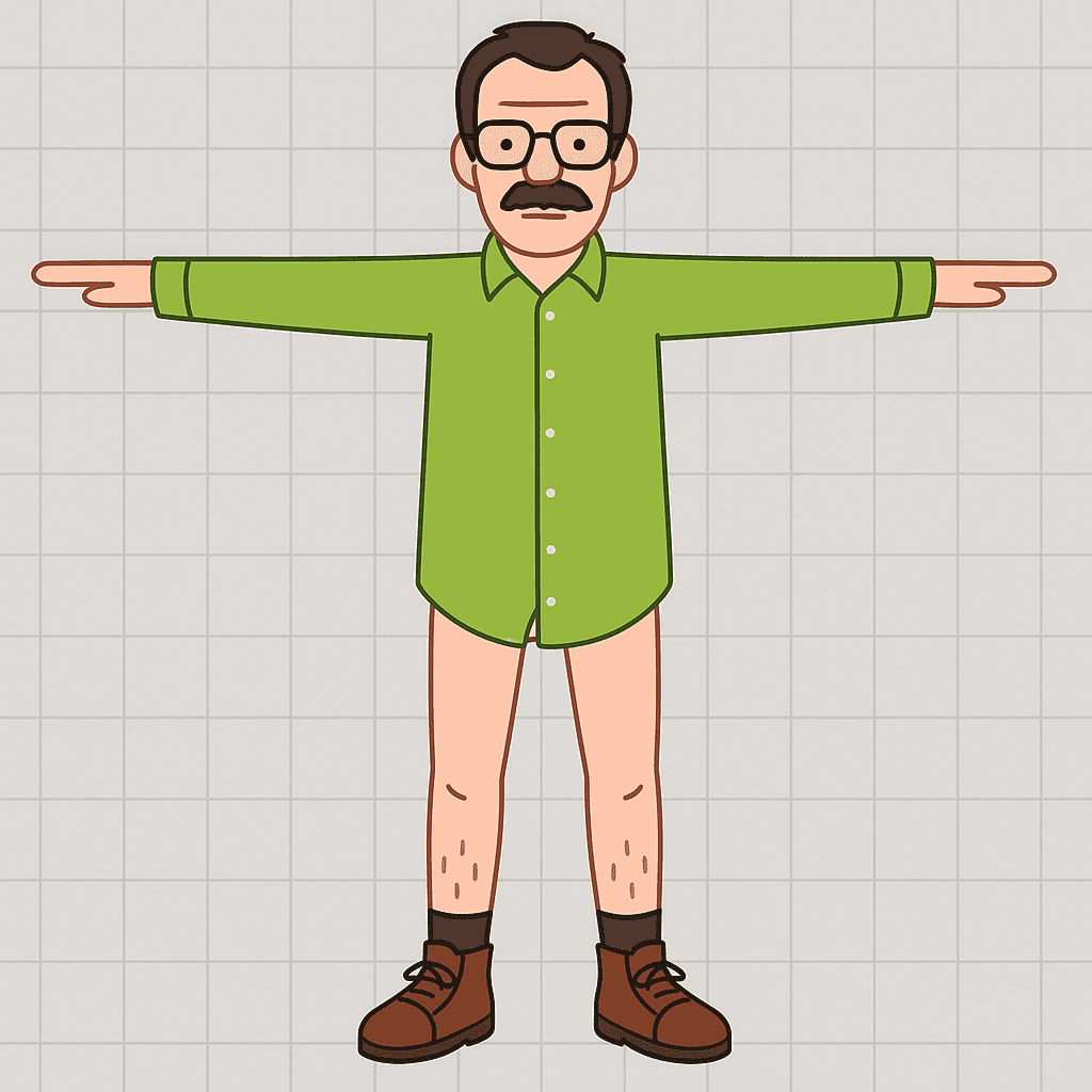 TPoser: AI T-Pose Generator - Create 3D References & Poses